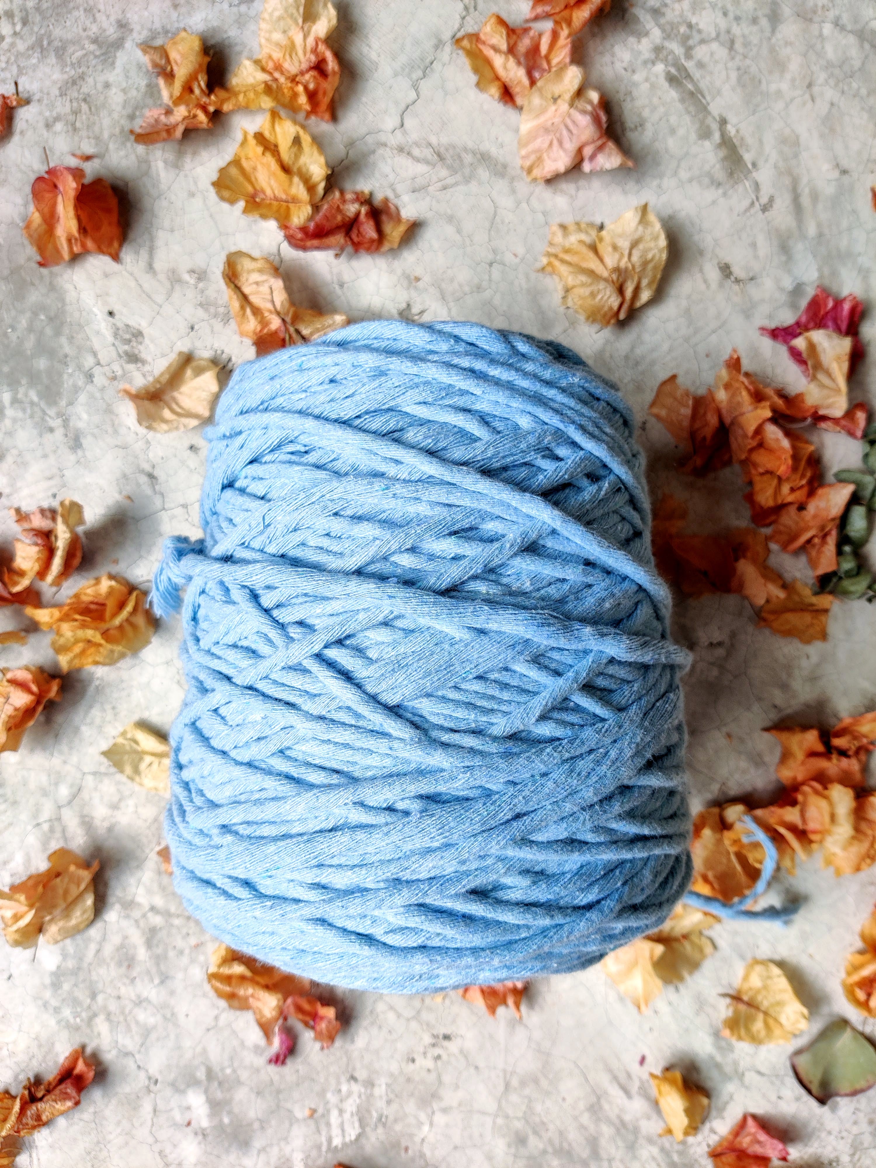 Hilaza azul claro PREMIUM 3-4mm 1kg – espiralprops